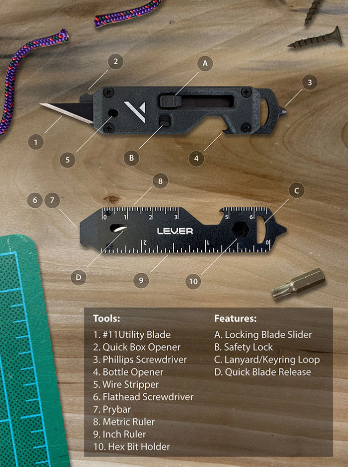 Introducing the Edge XT: Lever Gear’s New Multitool – Hardware Huddle